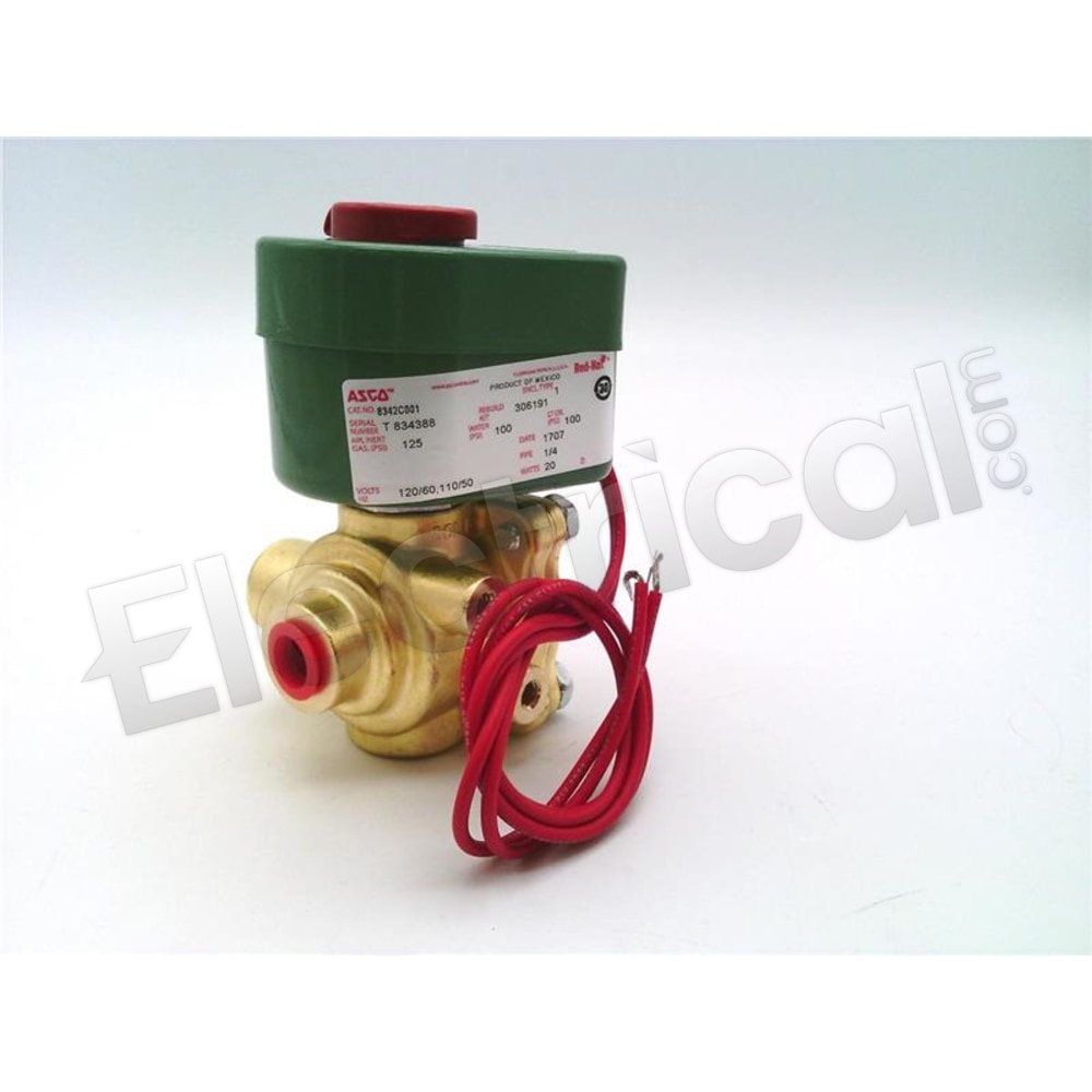 ASCO 8342-C001-120 Solenoid Valve Valve