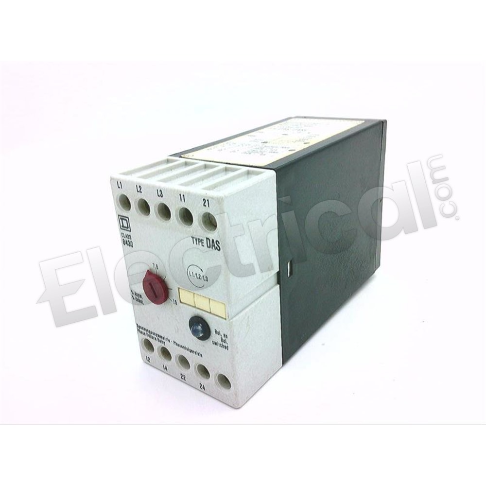 Schneider Electric 8430DASV20 Phase/Voltage Loss Relay Relay