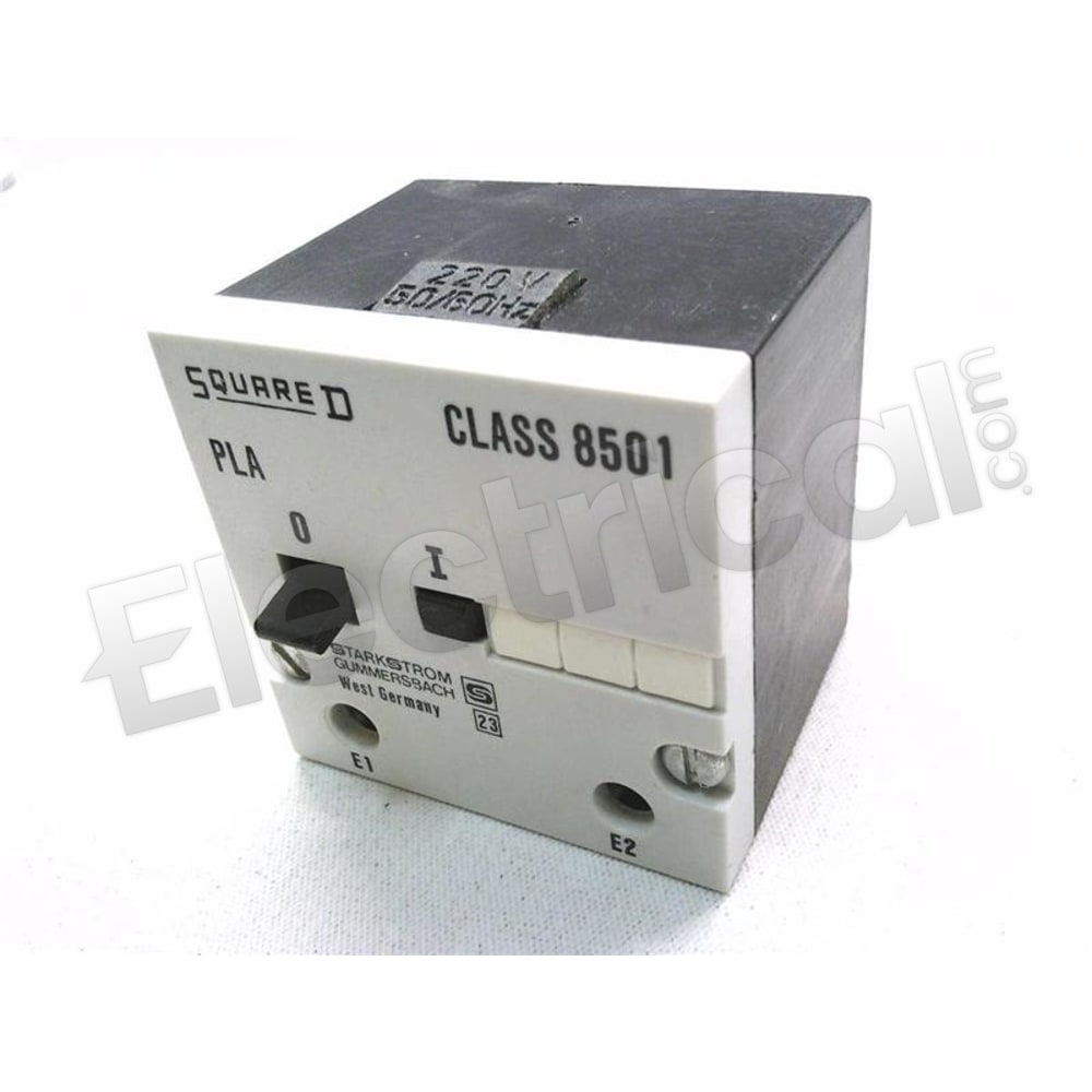 Schneider Electric 8501-PLA-220V Contactor And Motor Starter Auxiliary ...