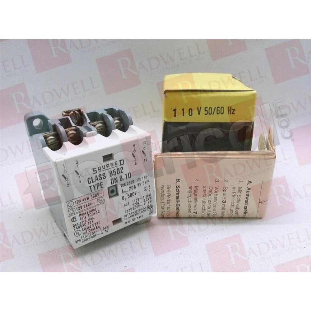 Schneider Electric 8502-DN8.01 Control Accessory Automation