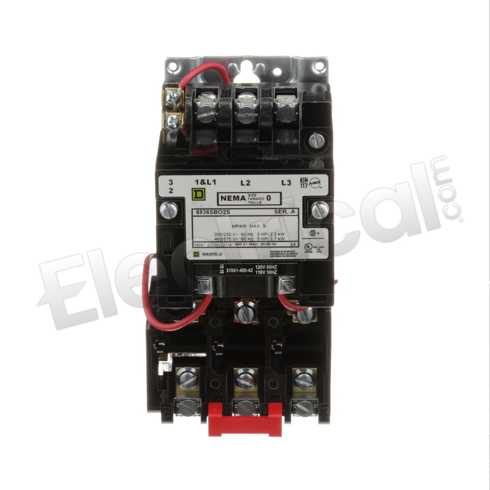 8536SBO2V02S Square D Motor Starter Motor Control
