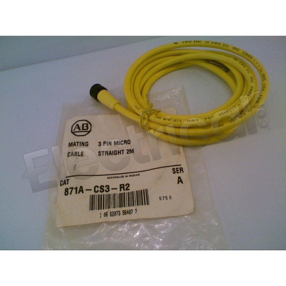 871A-CS3-R2 Cordset Cable & Wire Automation