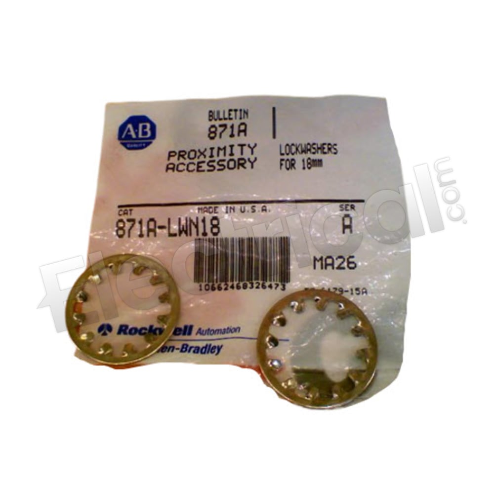 Allen-Bradley 871A-LWN18 Nut/Bolt/Rod/Washer Machine Part