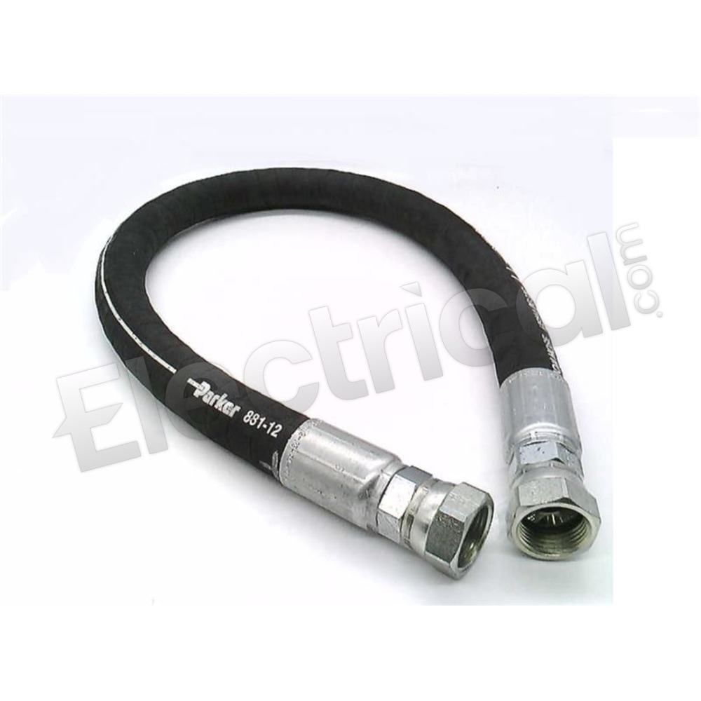 Parker 881-12 Hydraulic Hose Assembly & Connector Hydraulic