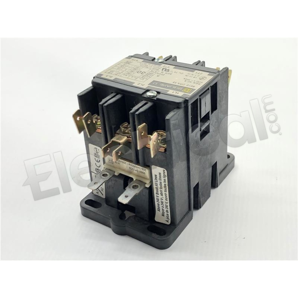 Schneider Electric 8910-DPA-33-DA1V09 Contactor Motor Control