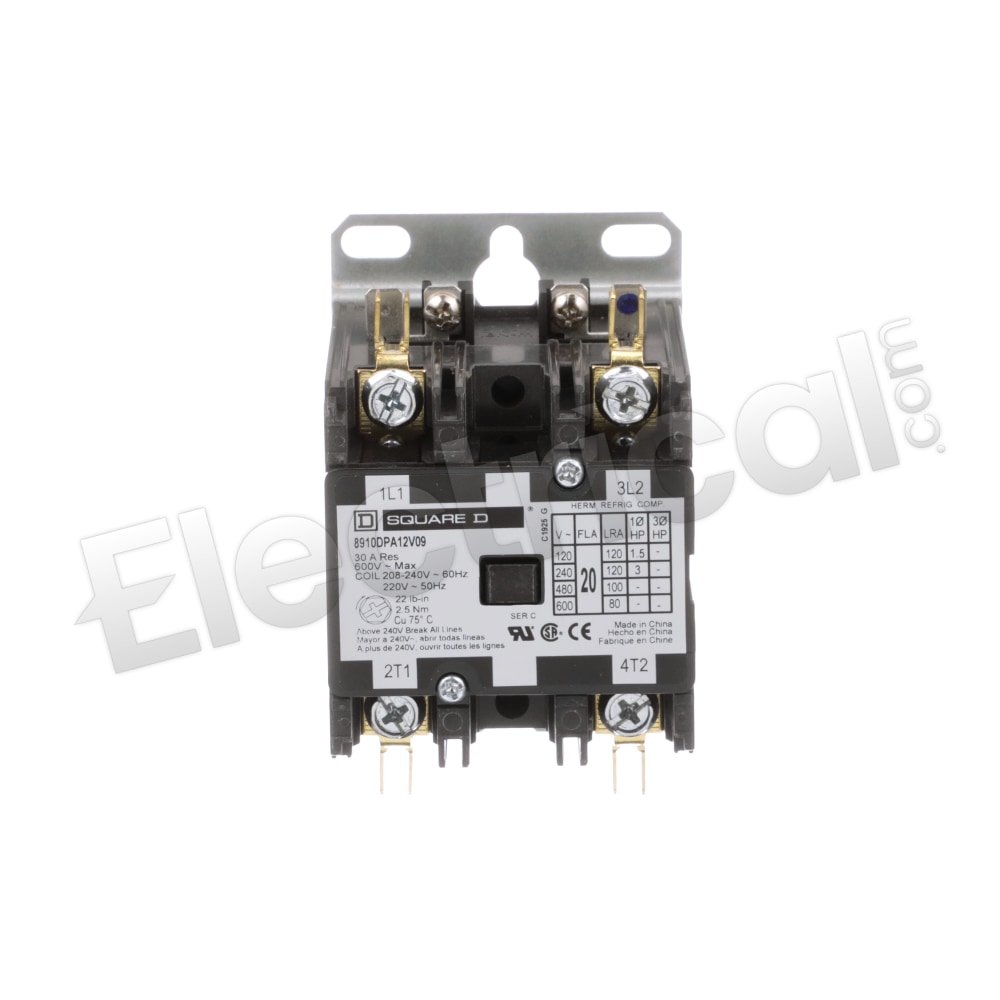 Square D 8910DPA12V09 Contactor Motor Control