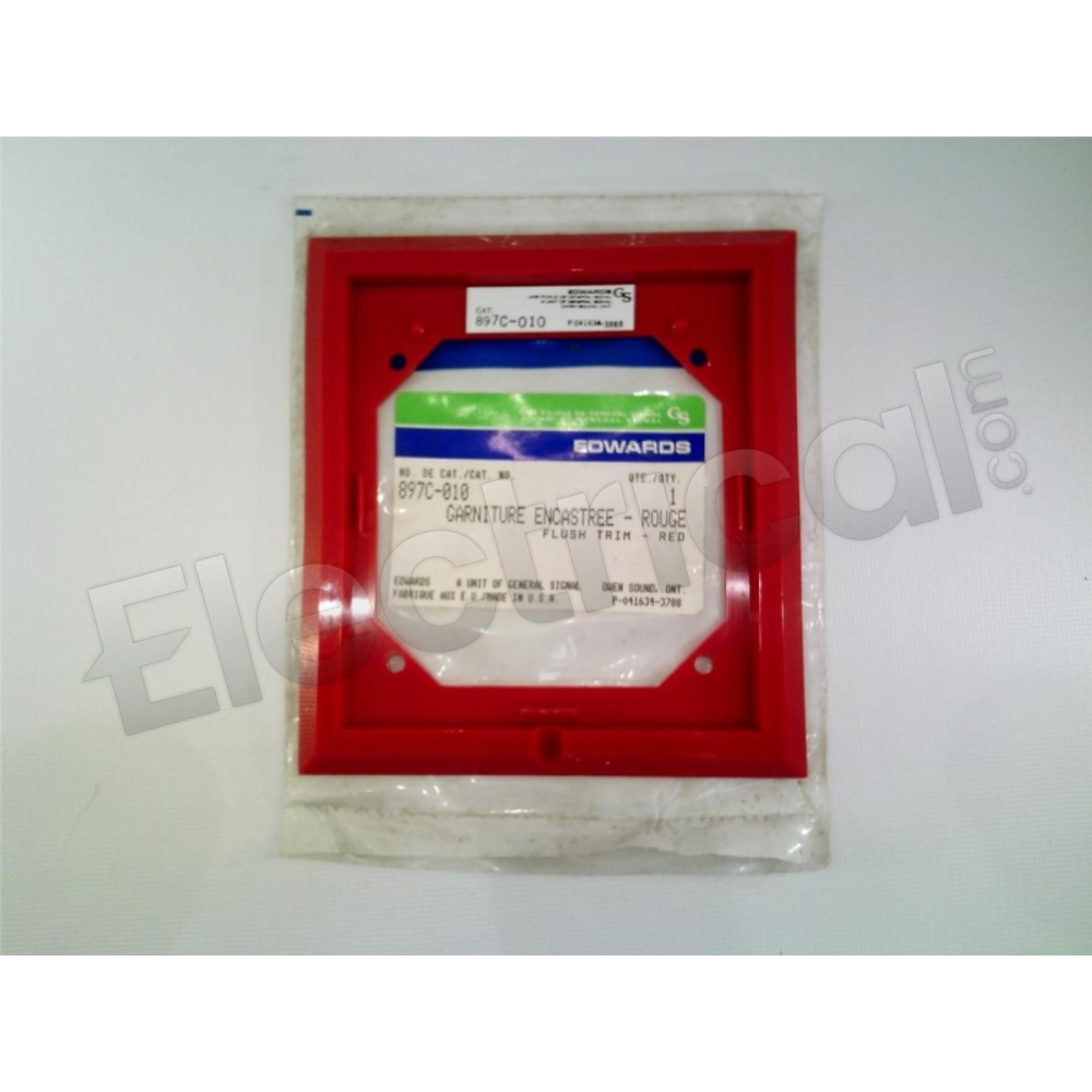 Utc Fire & Security Company 897C-010 Wall Plate Electrical Product