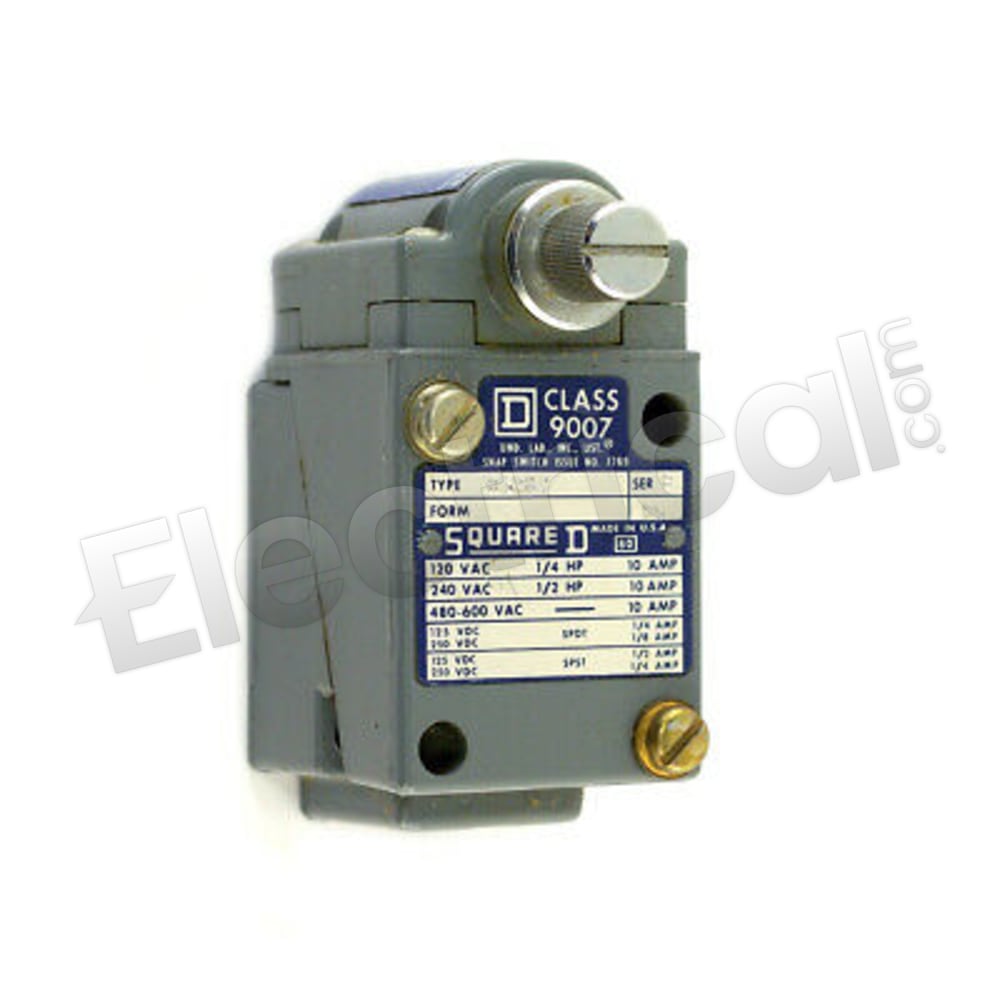 Schneider Electric 9007-B52A1 Limit Switch Automation
