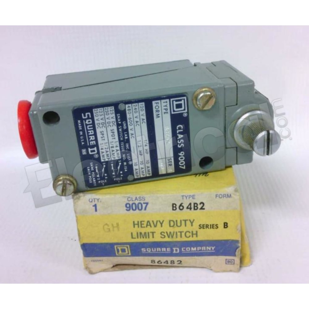 Schneider Electric 9007-B64B2 Limit Switch Automation