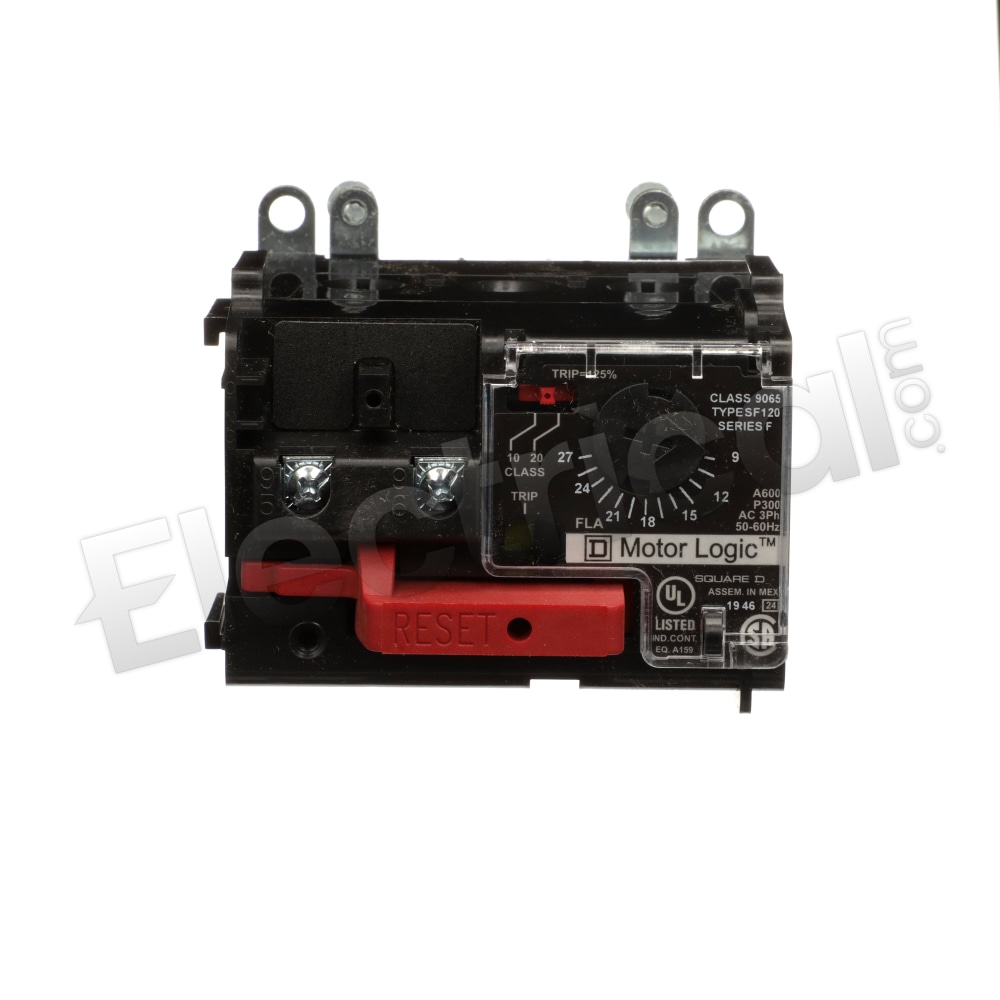 Square D Schneider Electric 9065SF120 (9065 SF120) Overload Relay Motor ...
