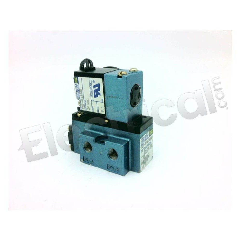 Mac Valves Inc 911B-PM-611BAAB Solenoid Valve Valve