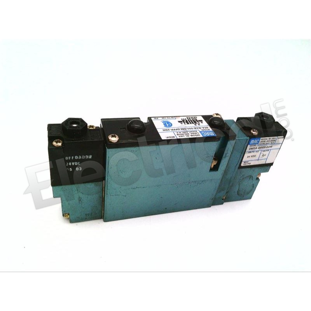 Mac Valves Inc 92A-BAB-000-DM-DFFP-2DN Solenoid Valve Valve
