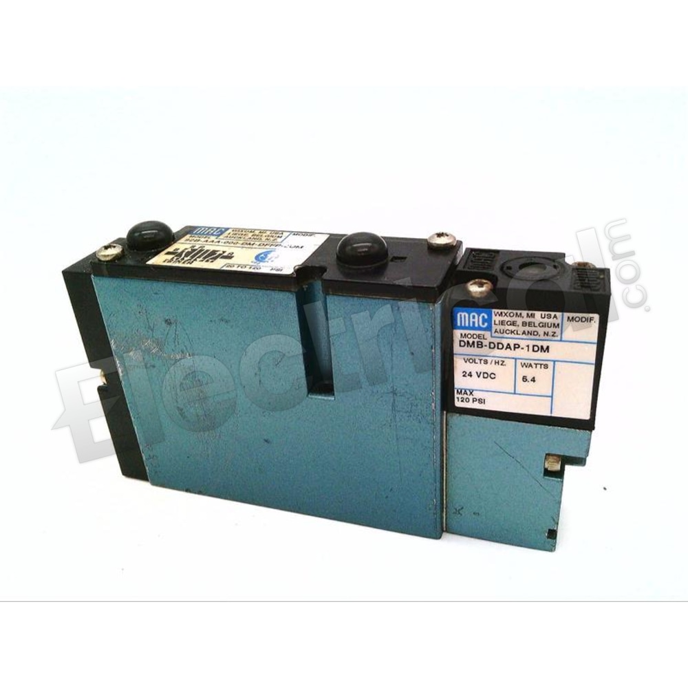 Mac Valves Inc 92B-AAA-000-DM-DFFP-2DM Solenoid Valve Valve