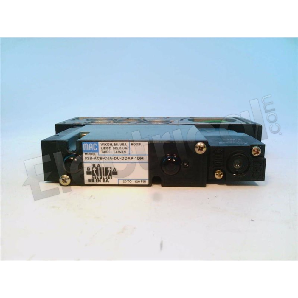 92B-ACB-CJA-DU-DDAP-1DM Mac Valves Solenoid Valve Valve
