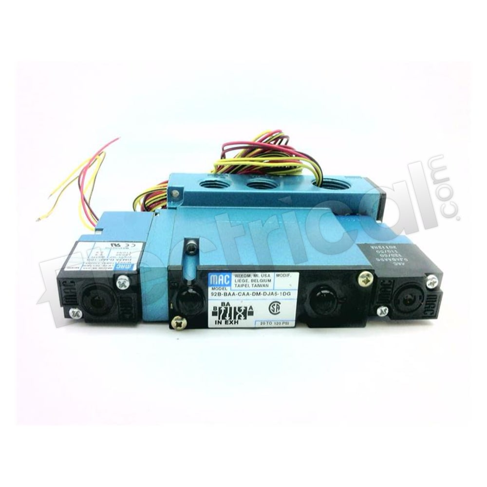 Mac Valves 92B-BAA-CAA-DM-DJA5-1DG Solenoid Valve Valve
