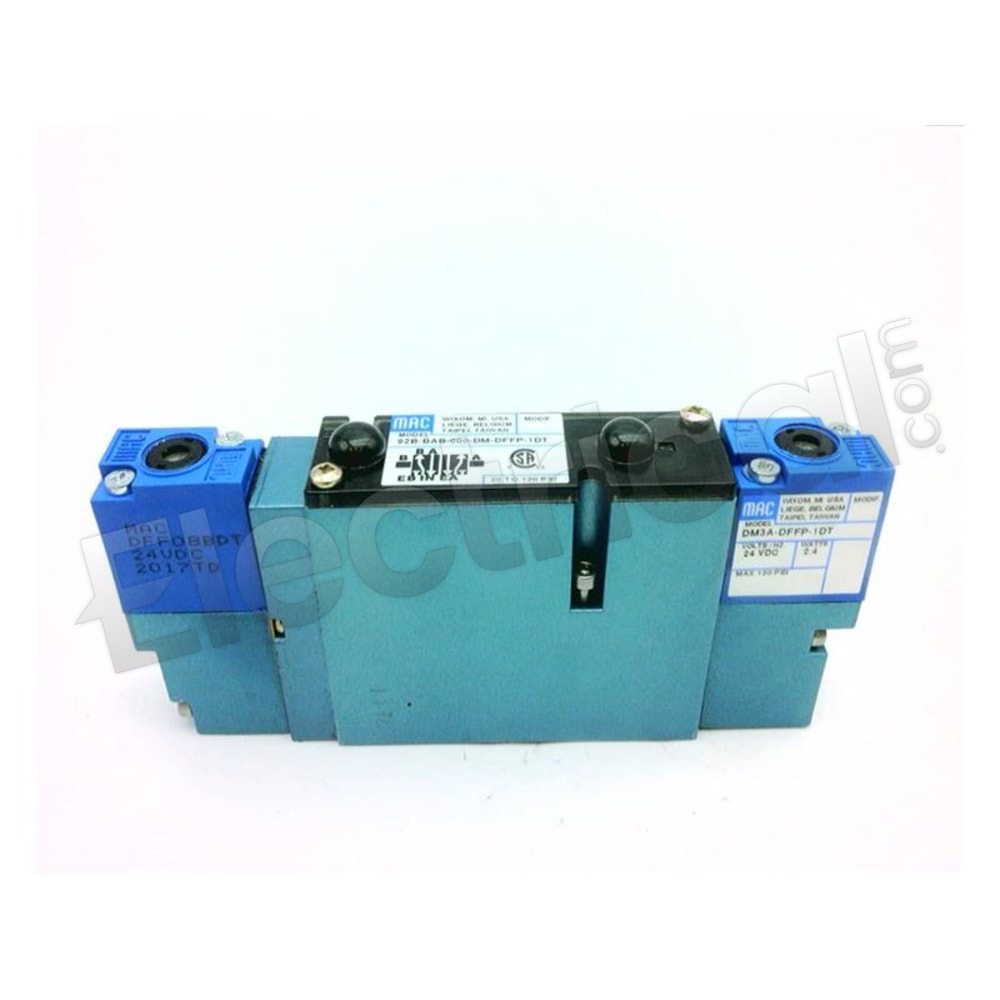 Mac Valves Inc 92B-BAB-000-DM-DFFP-1DT Solenoid Valve Valve