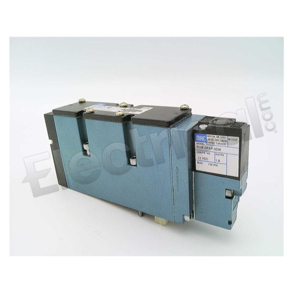 Mac Valves Inc 93A-AAA-000-DM-DFAP-0DM Solenoid Valve Valve