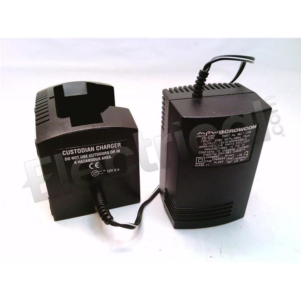 Crowcon Detection Instruments 961112AB Battery Charger Power Supply