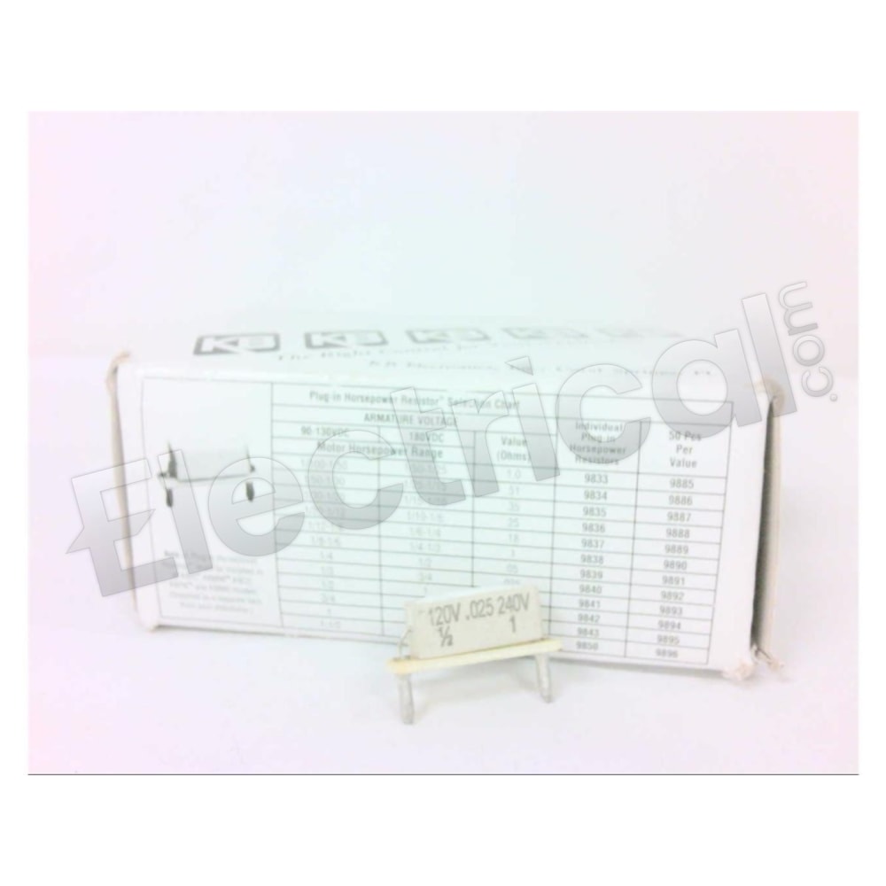 Kb Electronics 9841 Resistor Computer Component