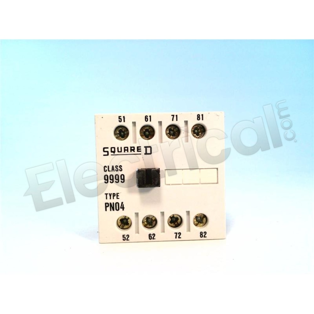 9999-PN04 Schneider Electric Contactor And Motor Starter Auxiliary ...