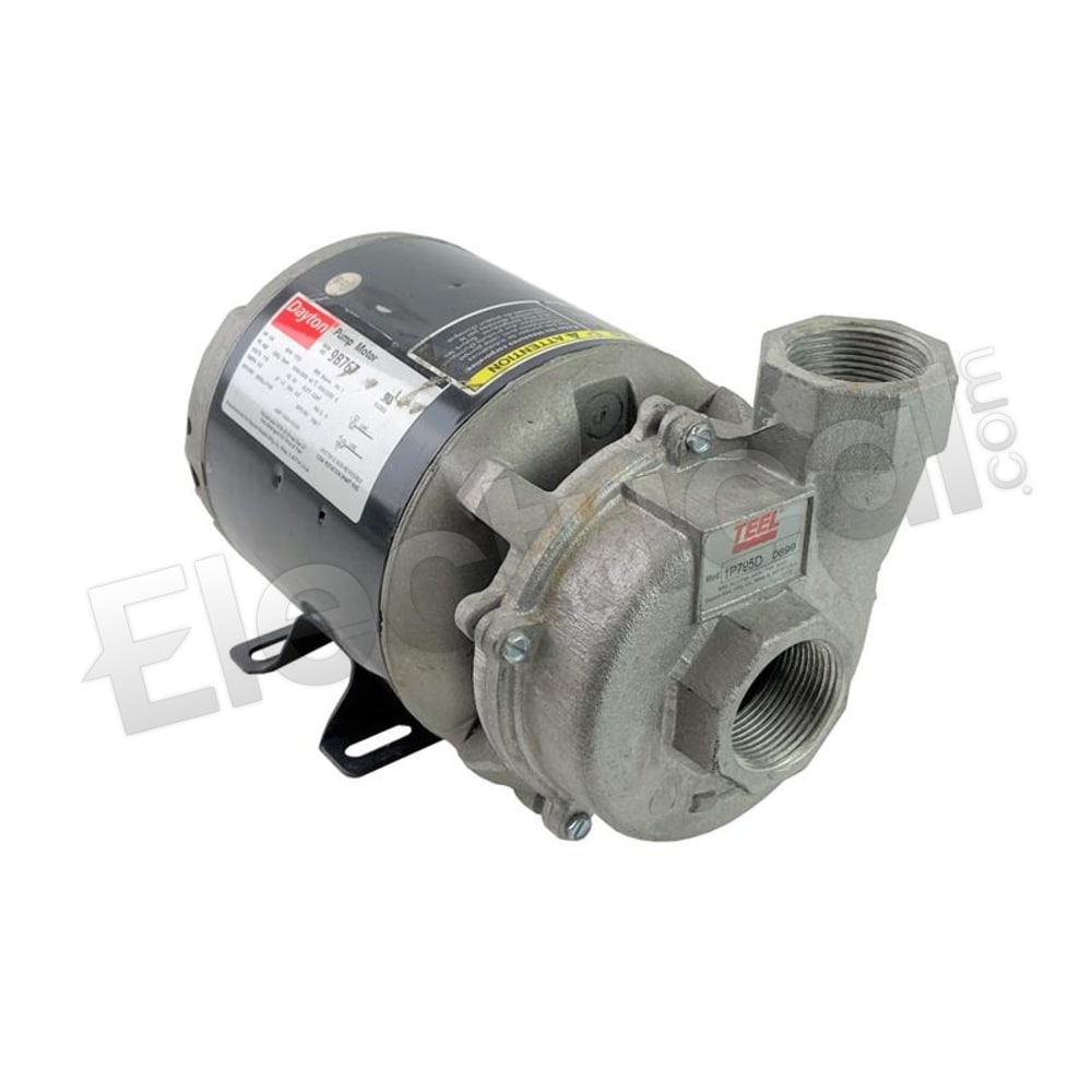 Grainger 9B767 Motor Driven Pump Pump