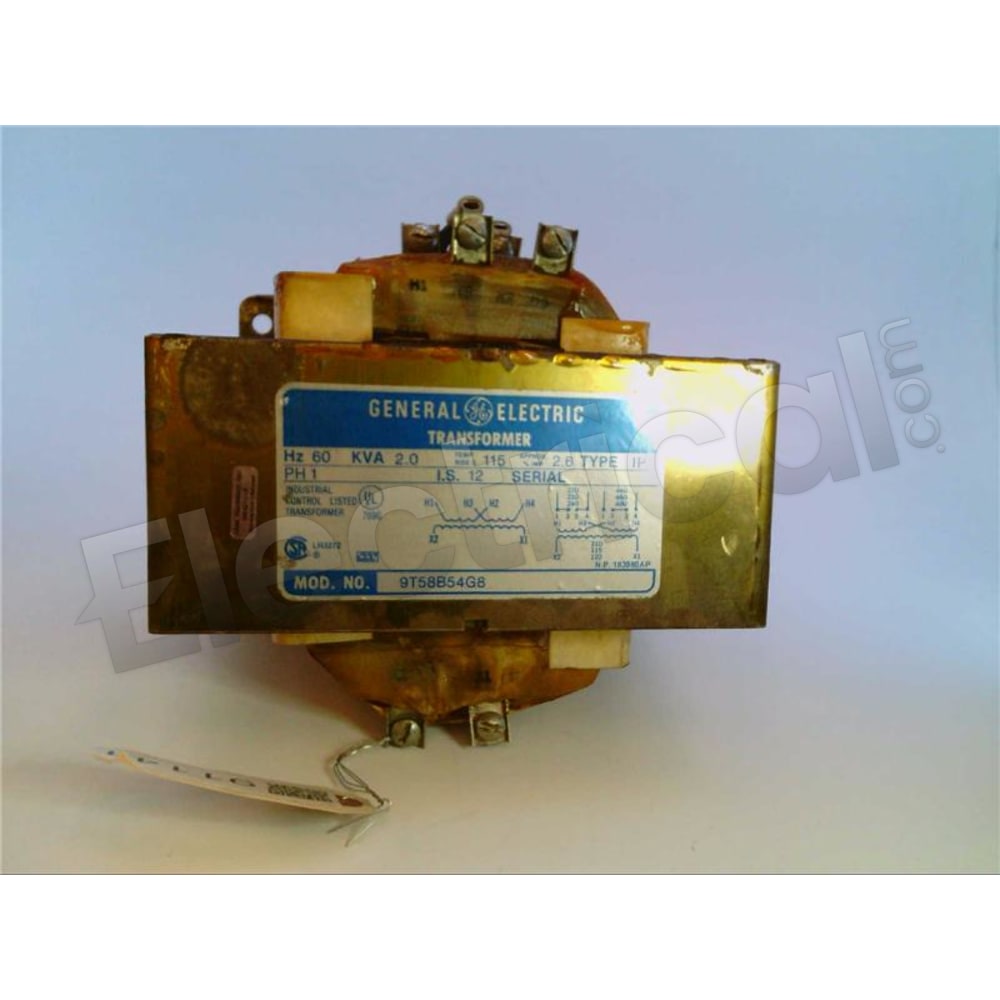 General Electric 9T58B54G8 Power Supply Accessory Power Supply