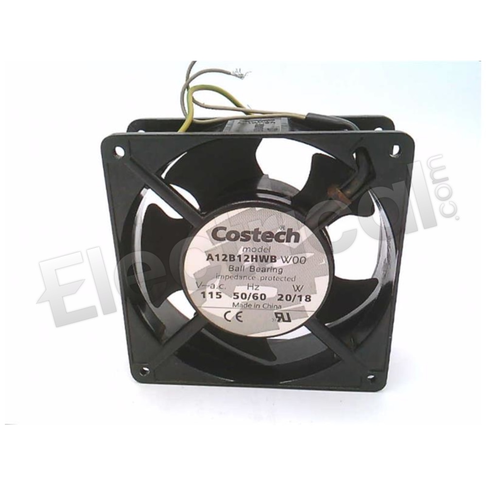 Costech A12B12HWBW00 Fan/Ventilation HVAC
