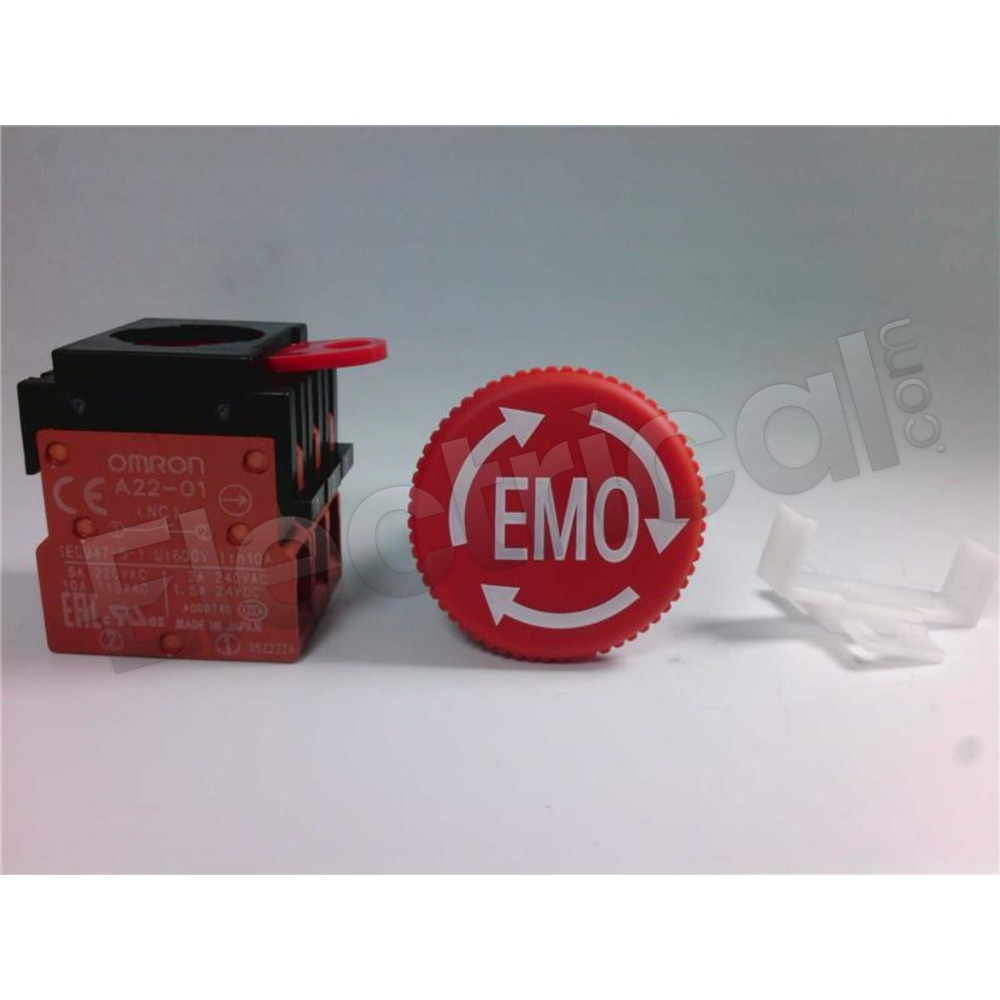 Omron A22E-M-03-EMO Automation Switch Automation