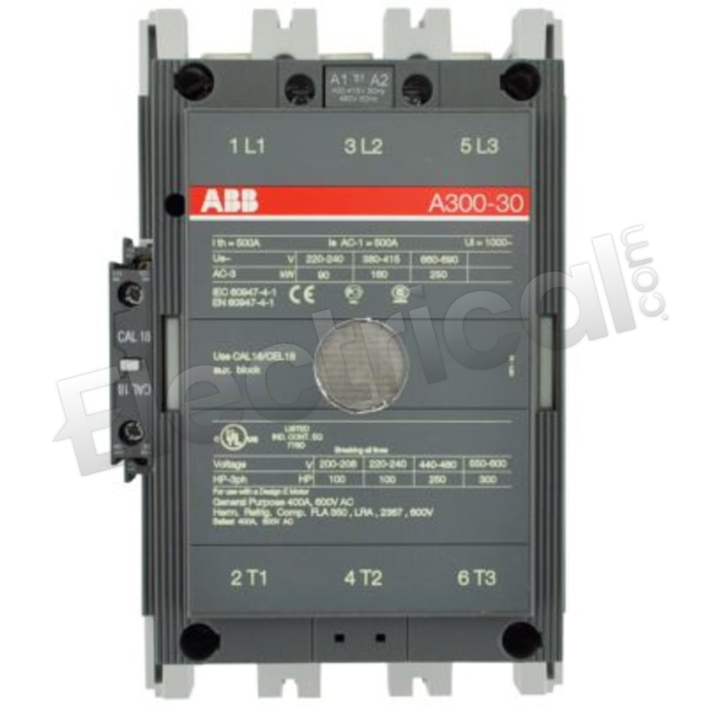 A300-30-11-85 ABB 302A Contactor
