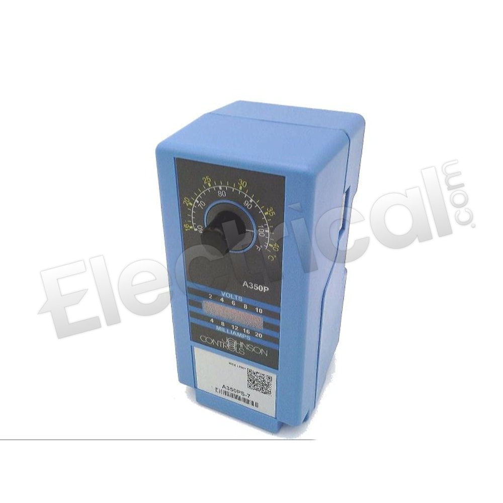 Johnson Controls A350PS-7 Electronic Thermostat Automation