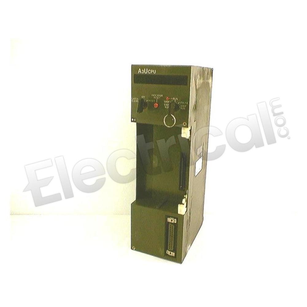 Mitsubishi A3U-CPU PLC Module Automation