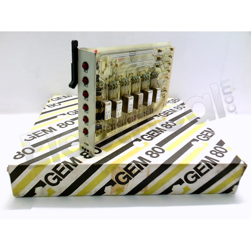 Converteam A768-40001 PLC Module Automation