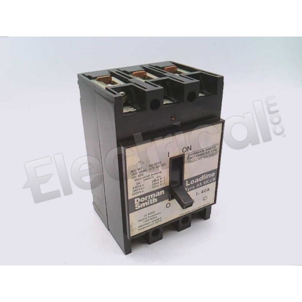 Tyco AA-MCCB-40 Trip Units And Programmers Circuit Breaker