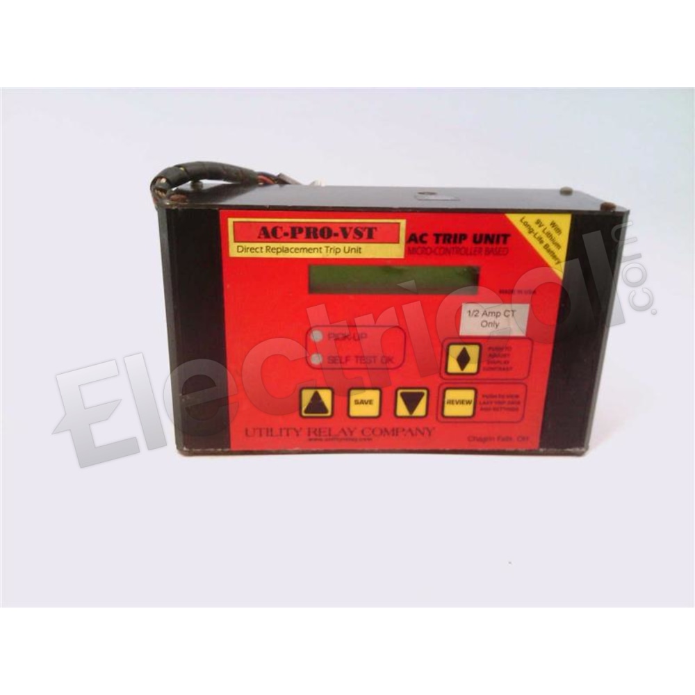 Utility Relay Company AC-PRO-VST Trip Units And Programmers Circuit Breaker