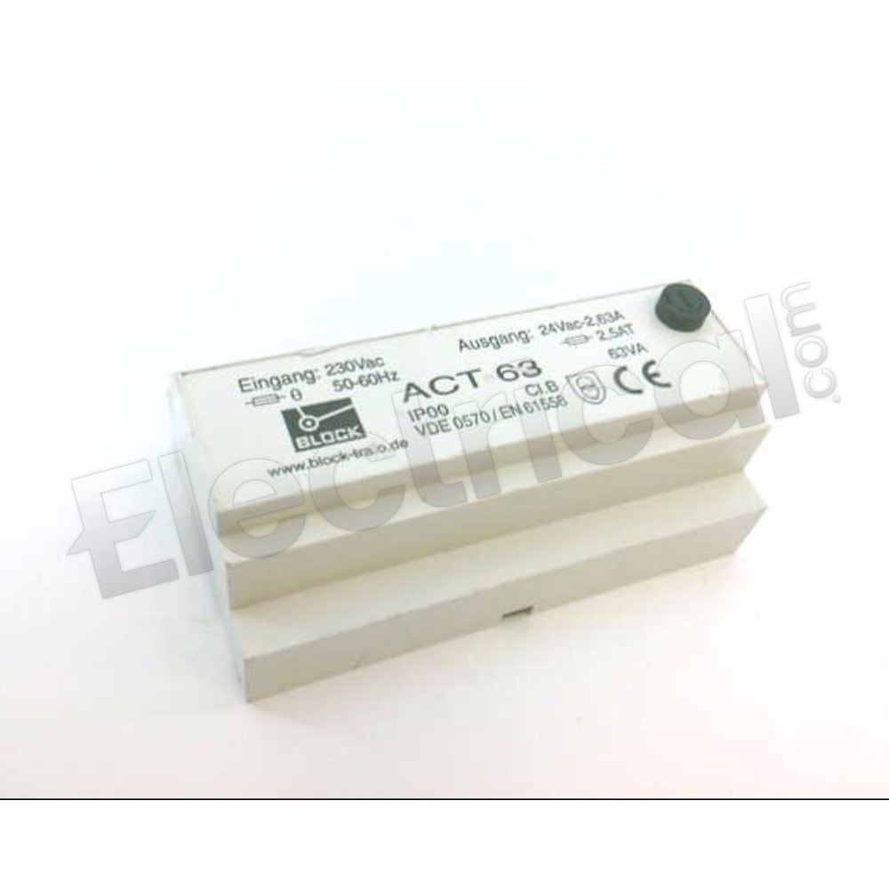 Block ACT 63 Drive Isolation Transformer