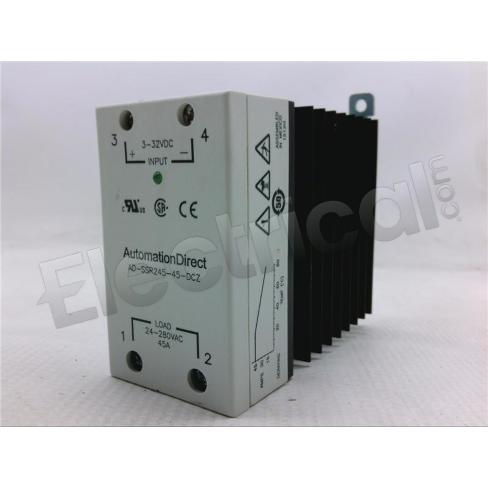 Automation Direct AD-SSR245-45-DCZ Overload Relay Motor Control