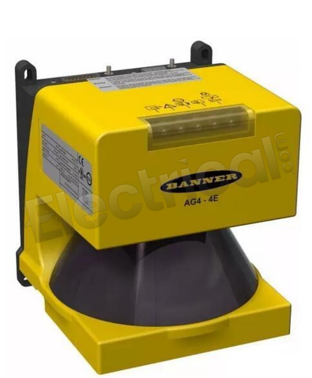 AG4-4E | Banner Engineering Safety Laser Scanner Safety Systems