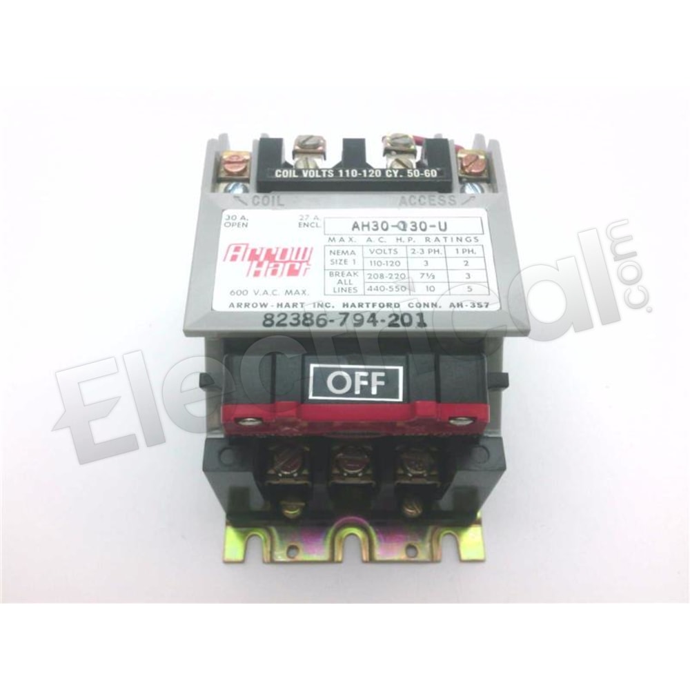 Eaton AH30-030-U Contactor Motor Control