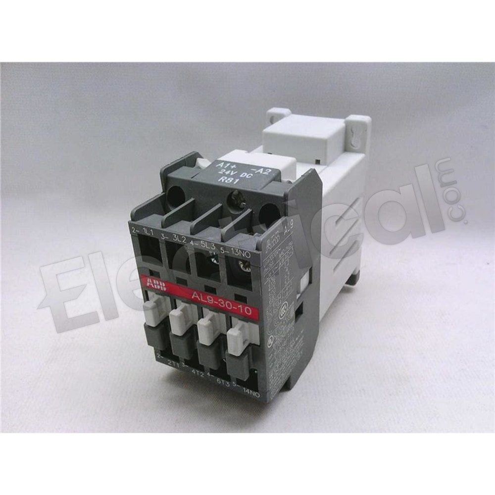 ABB AL9-30-10 24V DC Contactor Motor Control