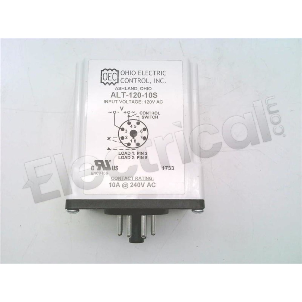 Motor Control Corp ALT-120-10S Relay PC Board Mount Computer Component