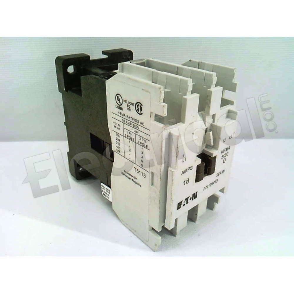 Eaton AN19BN0 Contactor Motor Control