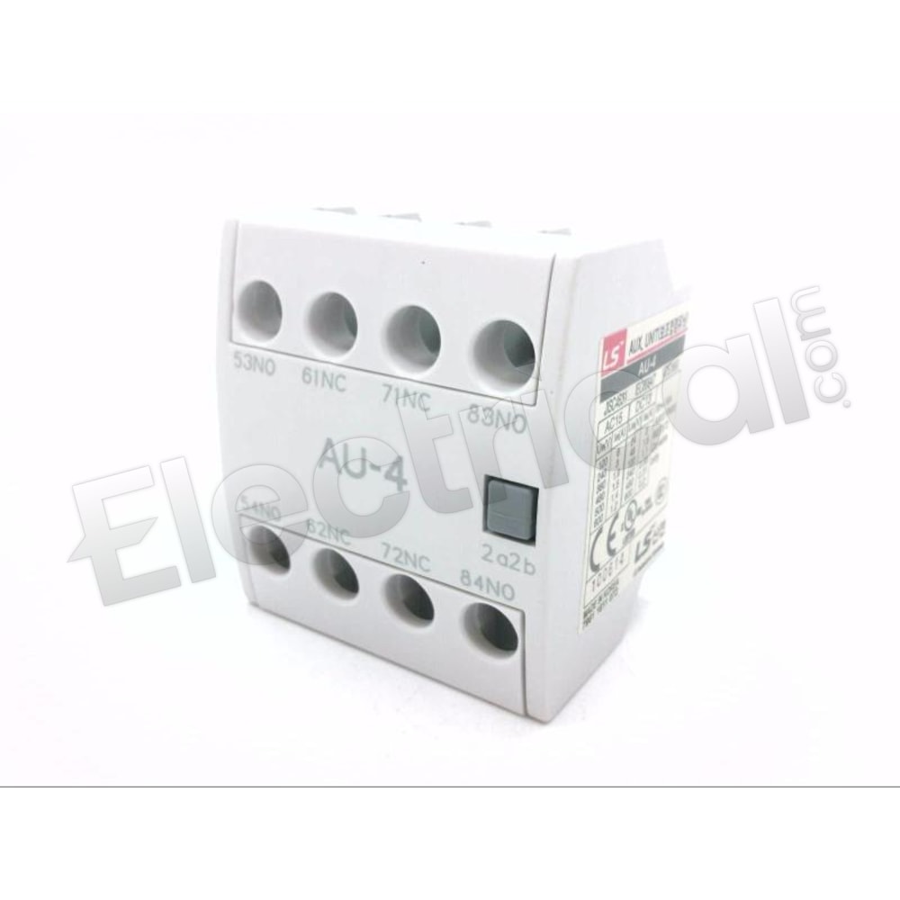 LS Electric AU-4-3A1B Contactor And Motor Starter Auxiliary Motor Control