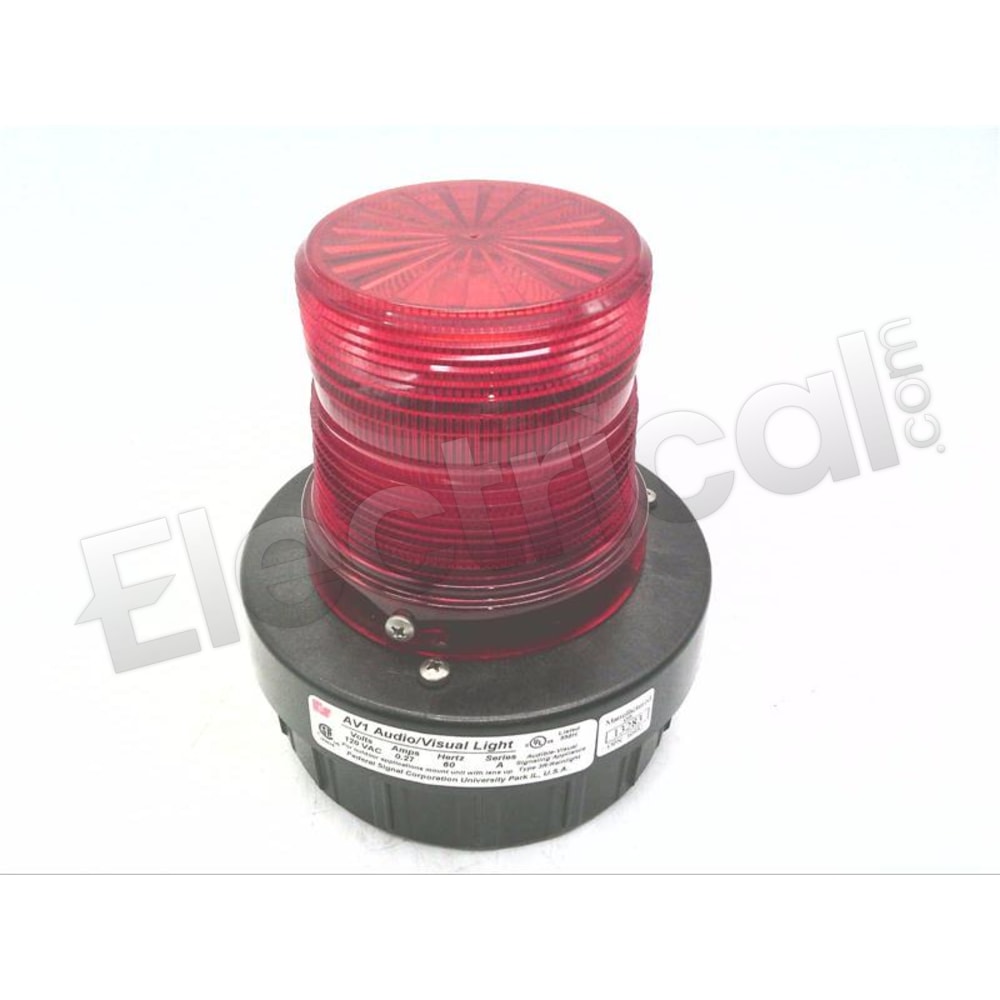 Federal Signal AV1120R Signaling Beacon Electrical Product