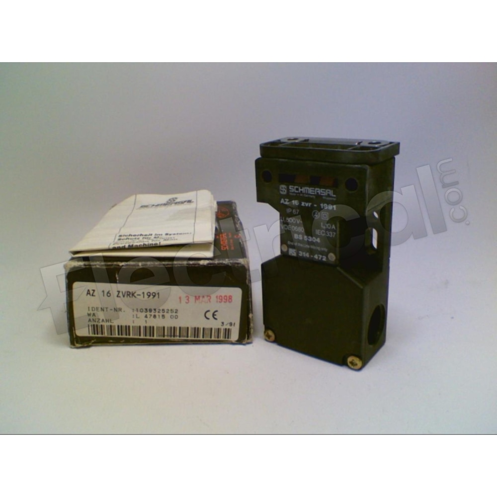 Schmersal AZ-16-ZVRK-1991 Safety Switch Safety Systems