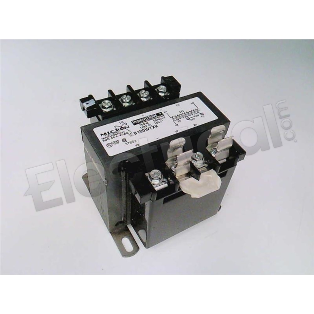 Micron Transformer B100W7XK Control Power Transformer