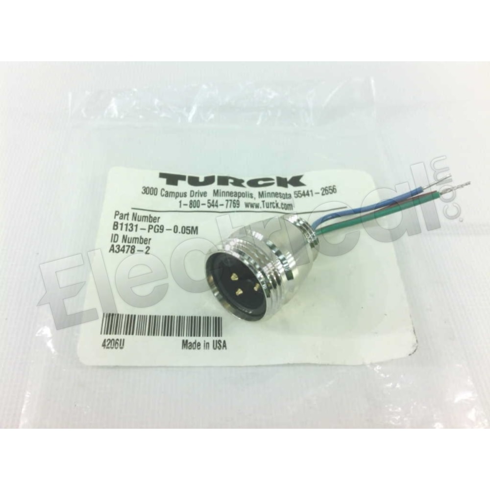 Turck B1131-PG9-0.05M Electrical Accessory Electrical Product