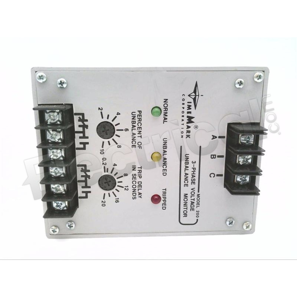 B200B Time Mark Corp Voltage/Phase Monitor Relay