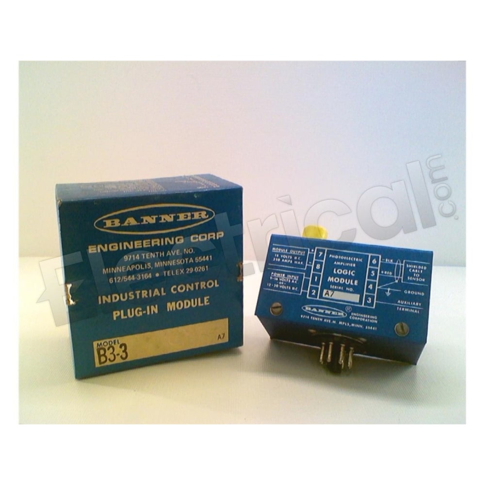 B3-3 Banner Engineering Sensor Automation