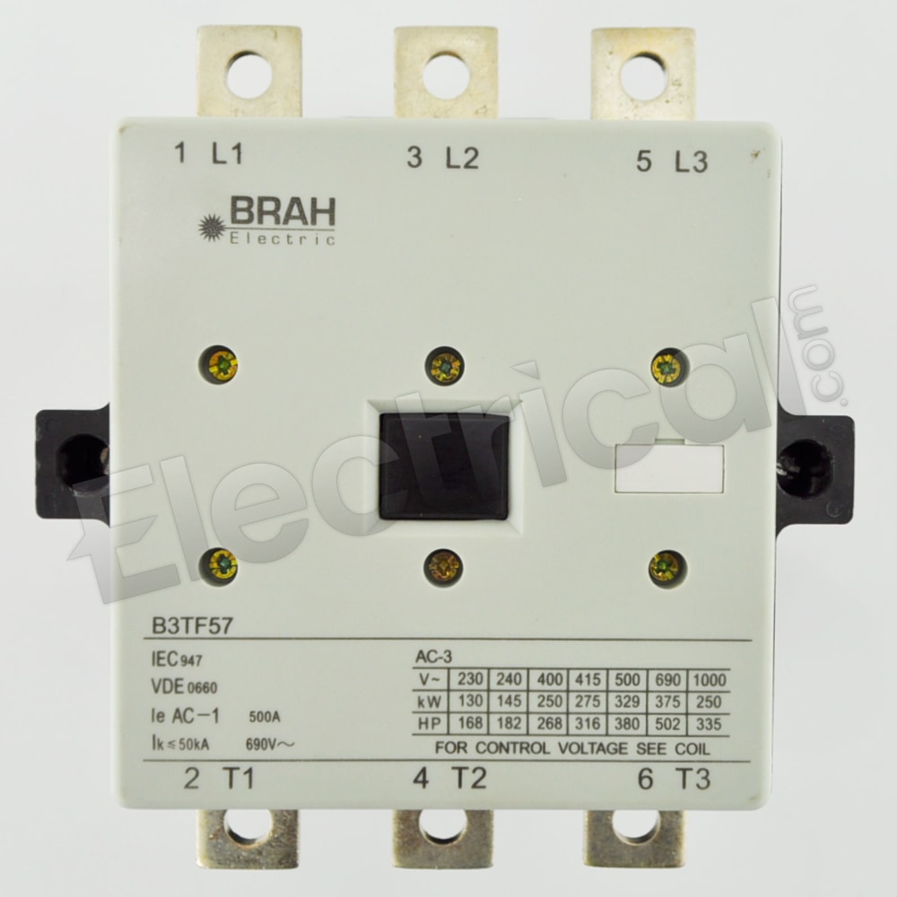 B3TF5722-0AP6 BRAH Electric World Series 475A Contactor