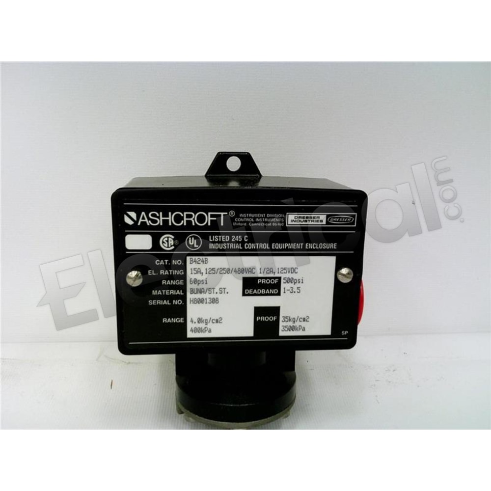 Ashcroft B424B-60PSI Automation Switch Automation